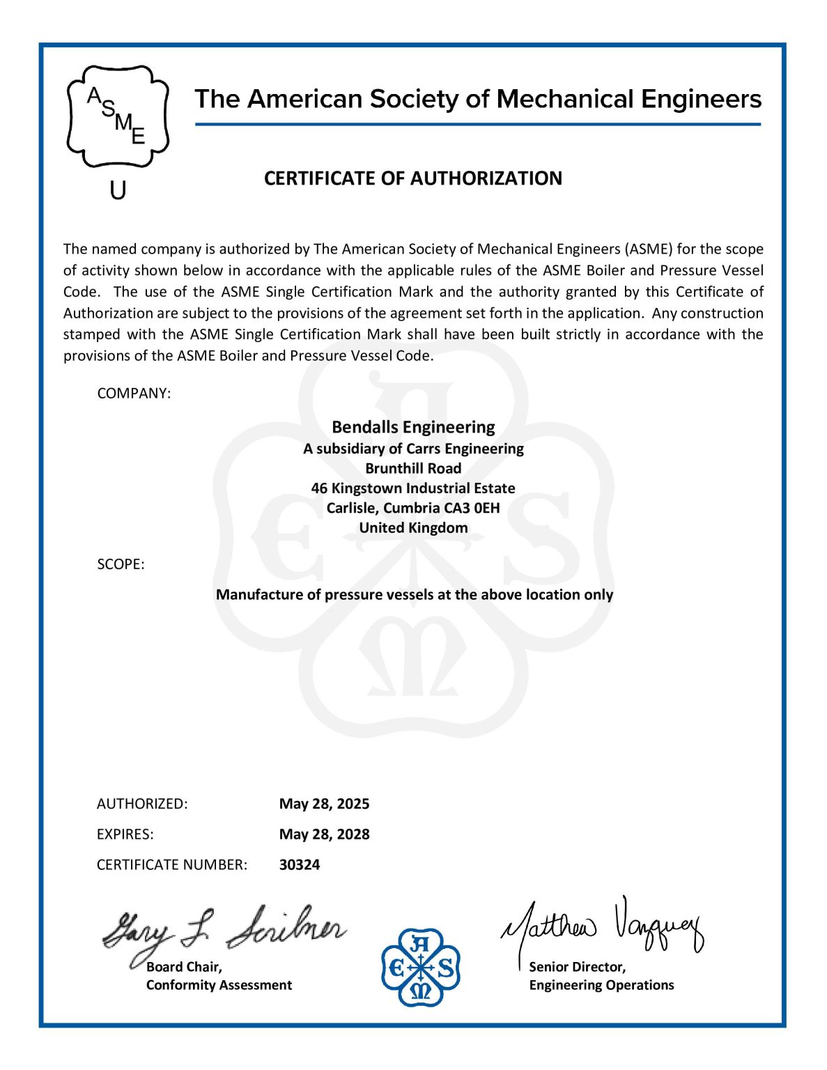 Home - Bendalls Engineering